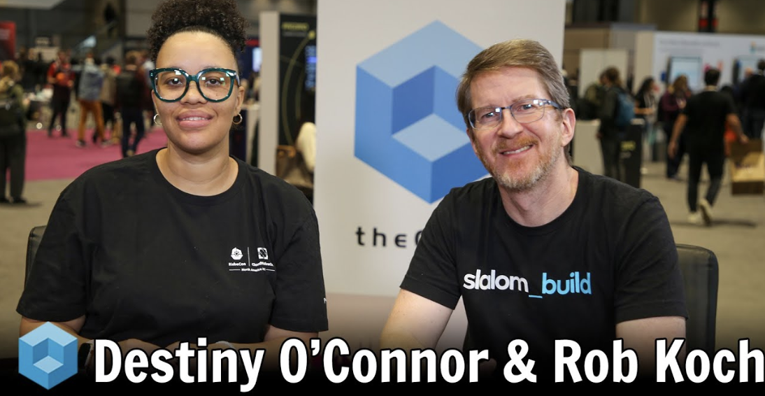 TheCUBE interview with Deaf and Hard of Hearing WG Co-Chairs Destiny O ...